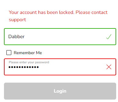 My account has been locked